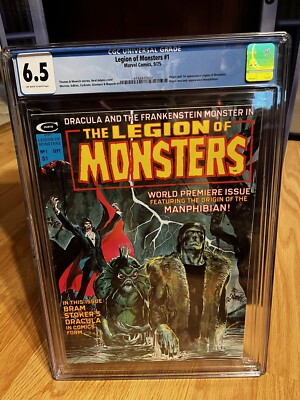 Legion of Monsters #1 CGC 6.5 (Marvel 1975) 1st Legion of Monsters ...