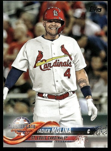 2018 Topps Update #US60 Yadier Molina St. Louis Cardinals Baseball Card ...