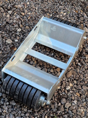 Recovery Roller Moving Skate Wheel Loader with 1 Side Protection Shield ...