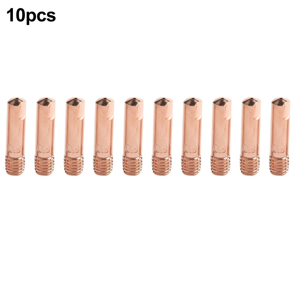 For Mig Welder Contact Tip Set of Ten Copper Tips in Two Sizes ...