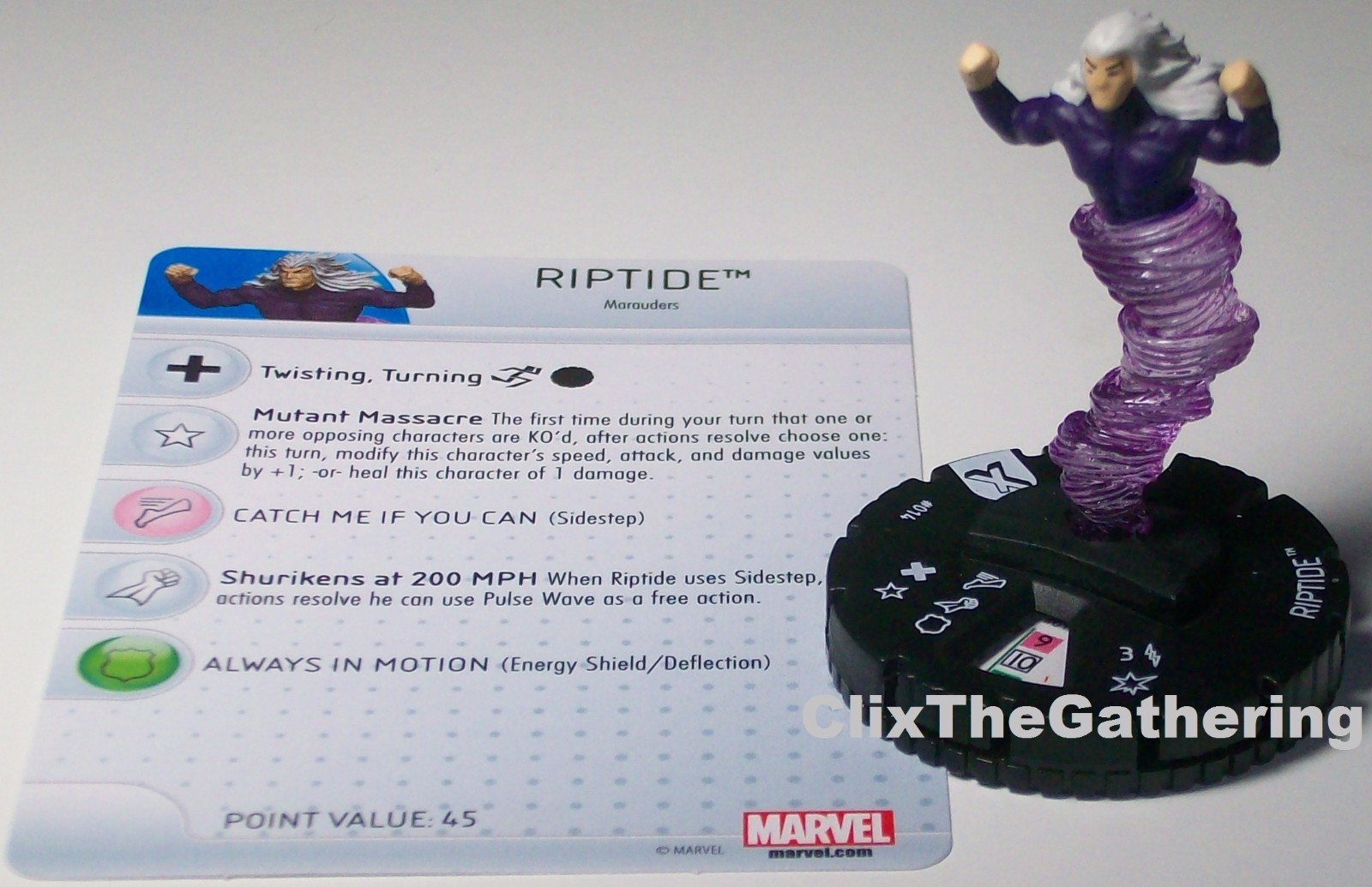 RIPTIDE 014 Uncanny X-Men Marvel HeroClix | eBay