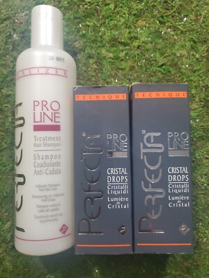PERFECTA TREATMENT HAIR SHAMPOO ANTI HAIR LOSS 8.45 OZ Plus 2 Cristal ...