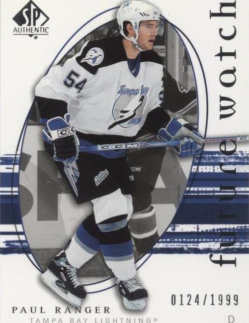 2005-06 SP Authentic - Future Watch Paul Ranger #238 /1999 (RC) for ...