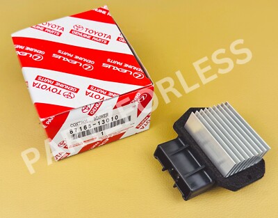 87165-13010 TOYOTA GENUINE CONTROL, BLOWER MOTOR 8716513010 NEW OEM | eBay