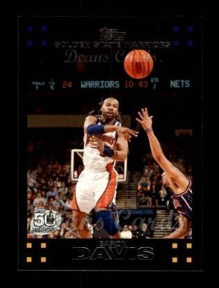 2007 Topps #71 Baron Davis Warriors UCLA 8 - NM/MT | eBay