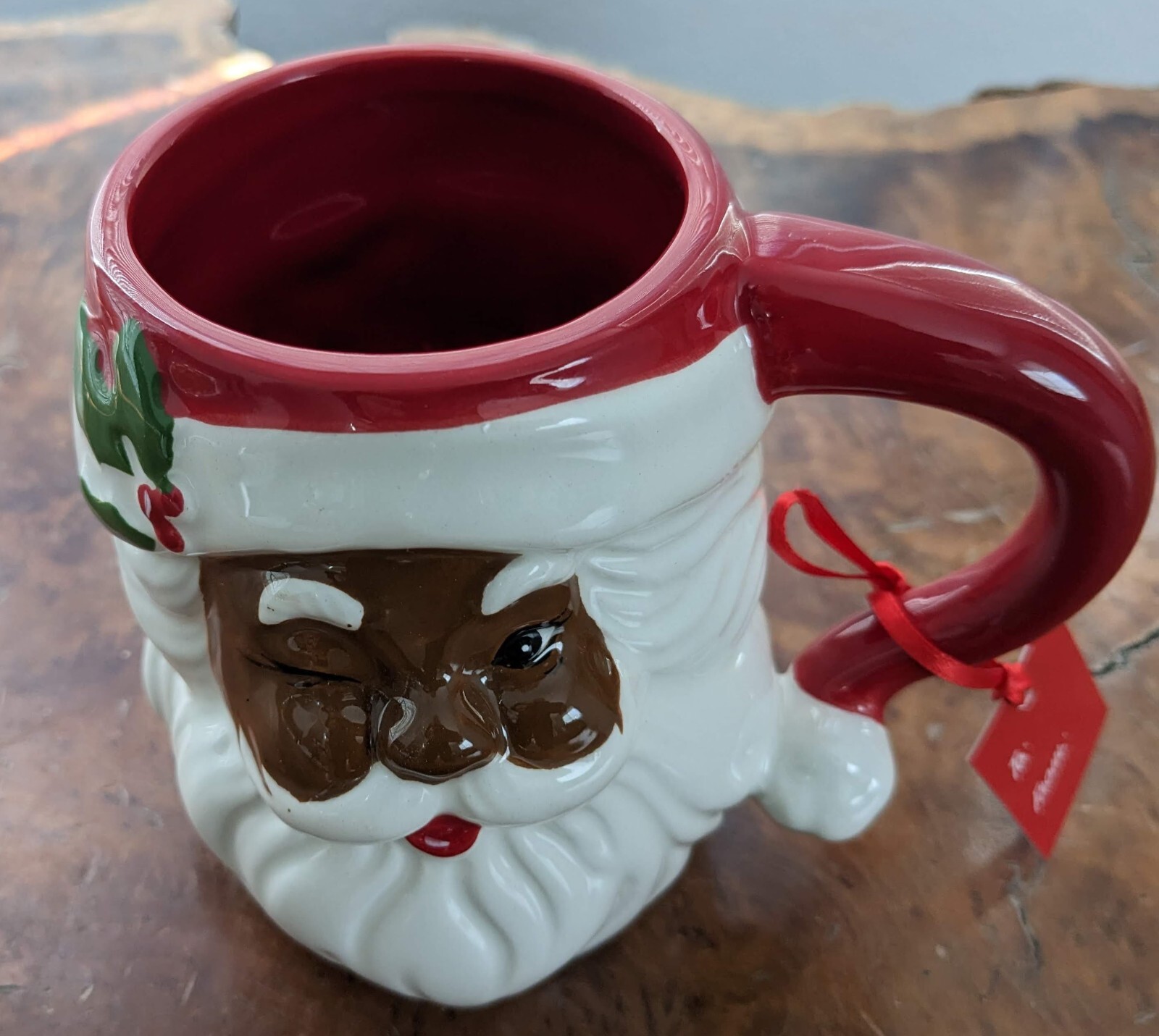 Lang African American Santa Face Mug 4.5" | eBay