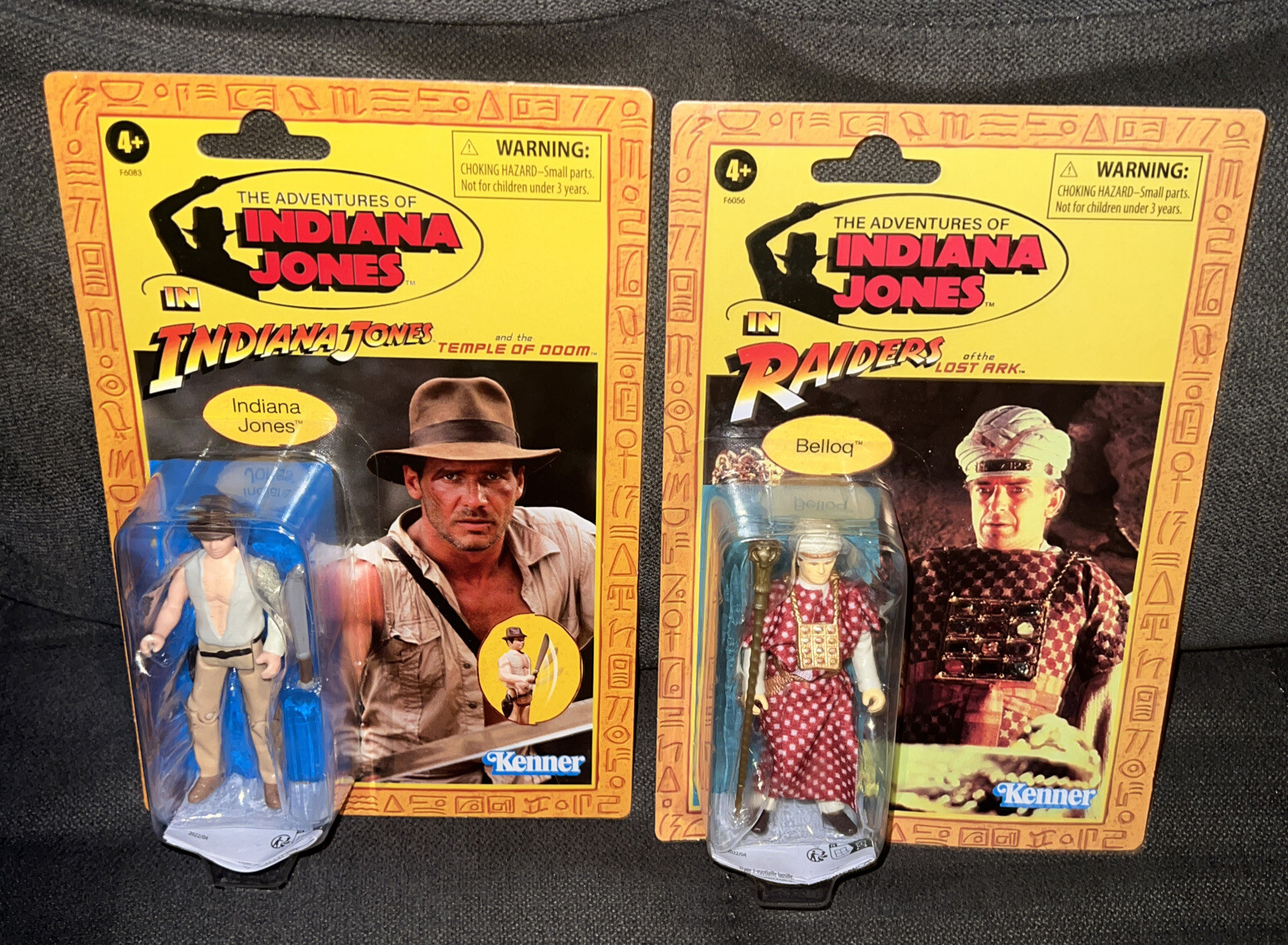 2-Hasbro🔥Indiana Jones Retro Collection Action Figures INDIANA JONES ...