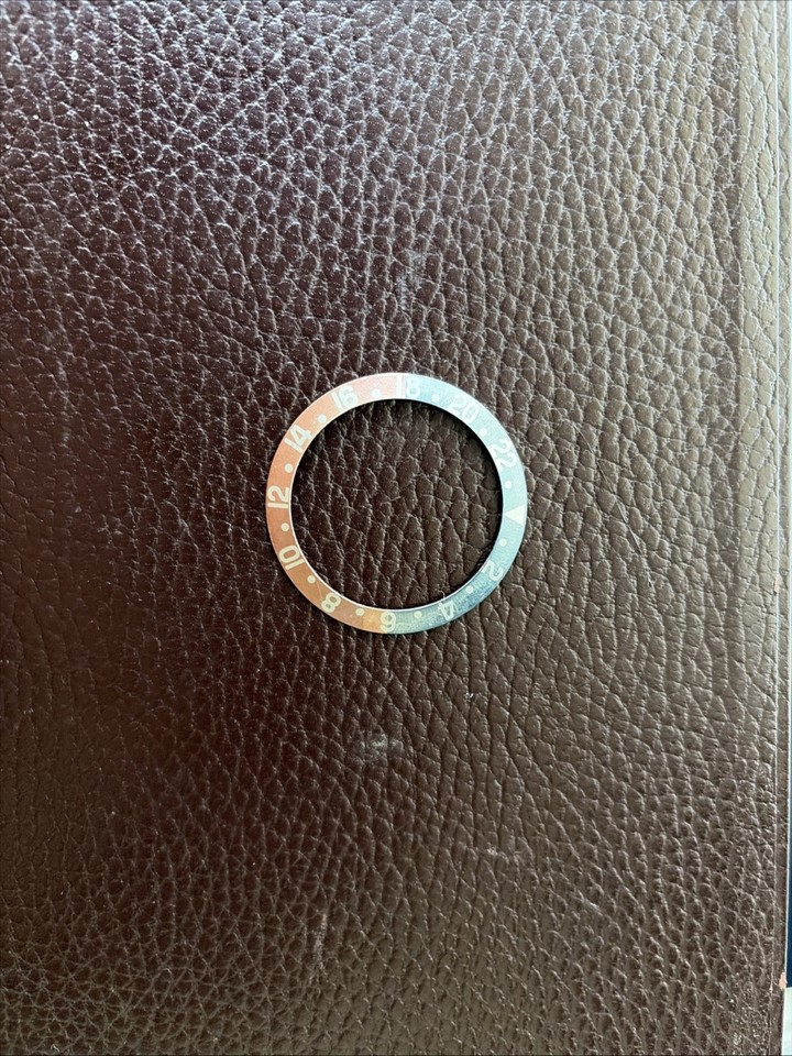 ROLEX Genuine 16700 16710 GMT-Master Pepsi Red & Blue Bezel Insert | eBay