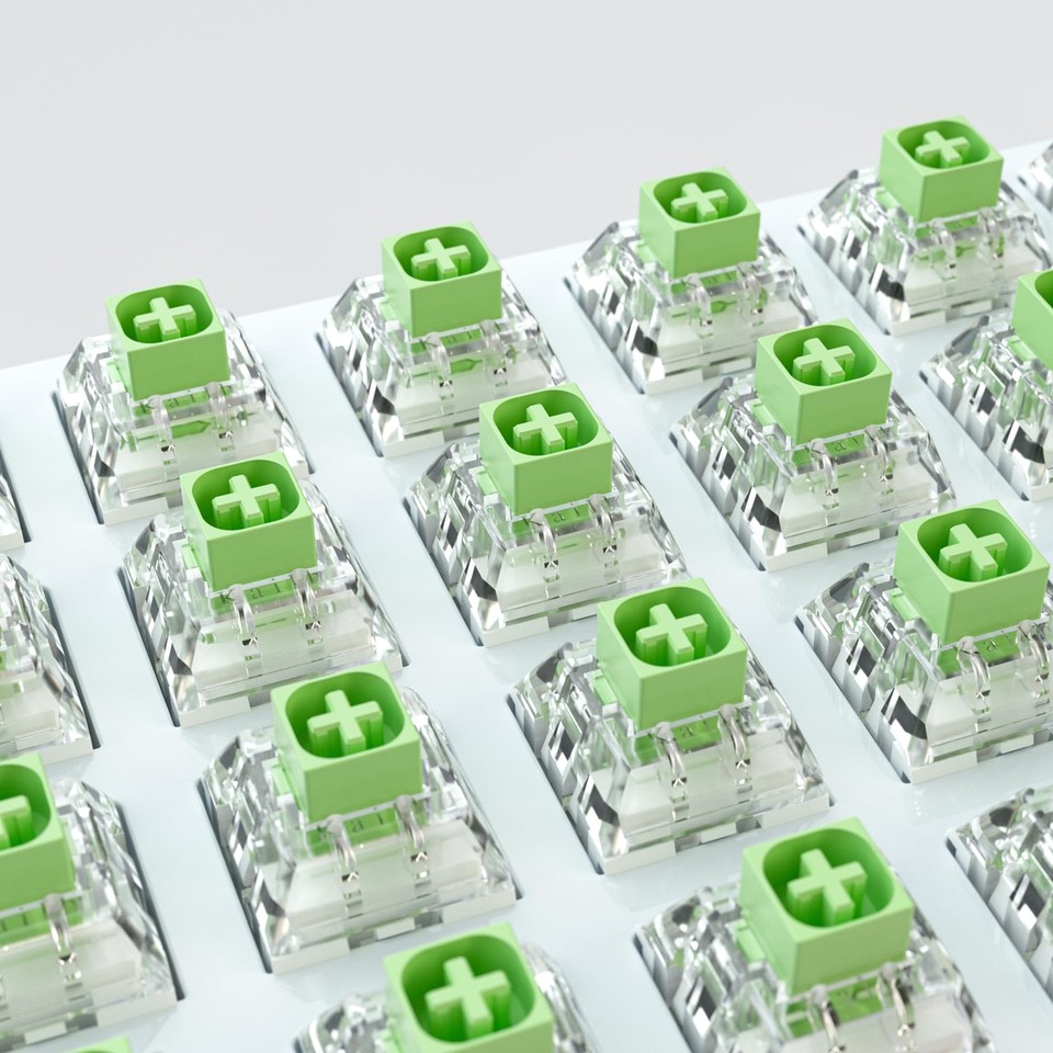 Kailh Box Jade Switches for Mechanical Gaming Keyboard,3-Pin 50gf ...