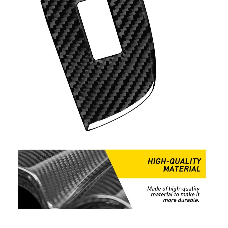 New Carbon Fiber Window Lift Switch Panel Cover For Mazda 3 Axela 2020 ...