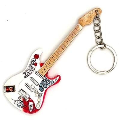 Fender Stratocaster - Guitar Keychain - Guitar Keychain - Guitar ...