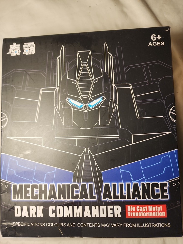 NEW TRANSFORMERS Mechanical Alliance Dark Commander YS-04 DIE CAST ...