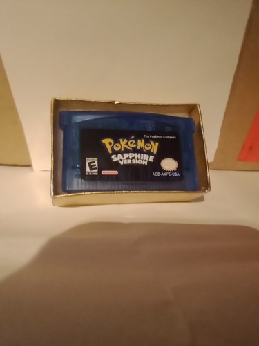 Pokemon Sapphire Version (Nintendo, 2019) GBA 45496732547 | eBay