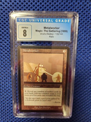 Metalworker - MTG Urza's Destiny 135/143 - Non-Foil Rare Card – Graded ...