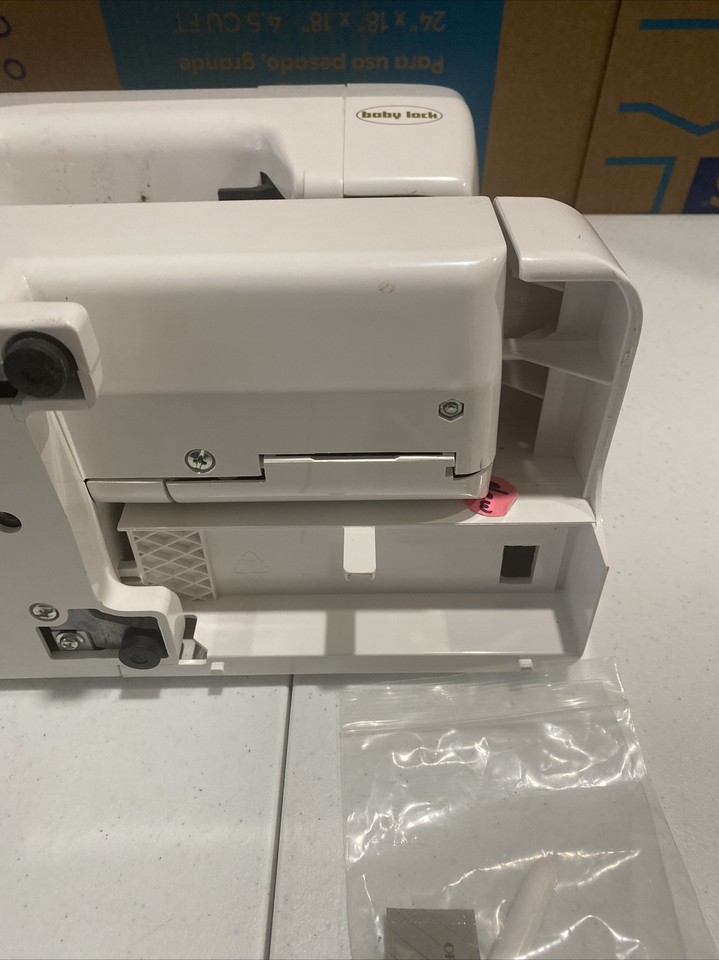 Baby Lock BL9 White Metal Sewing Machine Crafts Untested | eBay