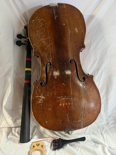 John Juzek Cello Size 3/4 Needs Restoration SEE Pictures | eBay
