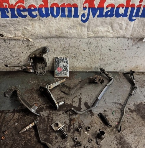 Harley Panhead Shovelhead FL FLH Ratty Forward Control Setup ...