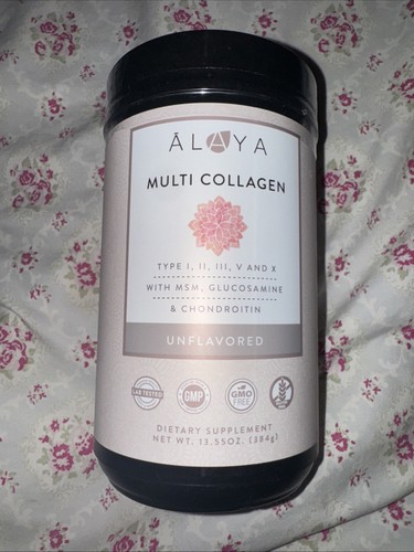 Alaya Multi Collagen Powder Type I II III V X MSM Glucosamine ...