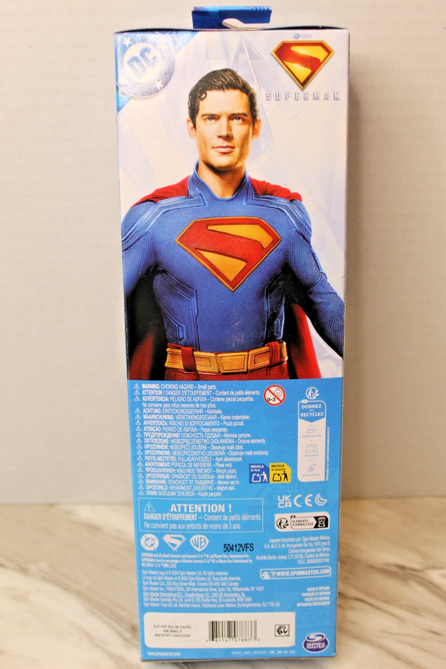 DC Studios Superman MR TERRIFIC 12" Action Figure 2024 Spin Master New ...