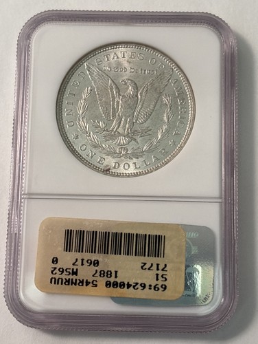 🌟 1887 Binion Collection Hoard Morgan Silver Dollar $1 NGC MS 62 US ...