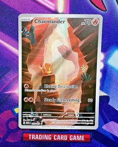 Charmander 2023 Scarlet & Violet: 151 #168/165 Illustration Rare Price ...