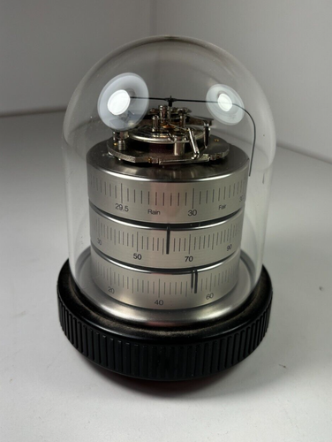 Vintage Barigo German Desk Top Weather Station Barometer Thermometer ...
