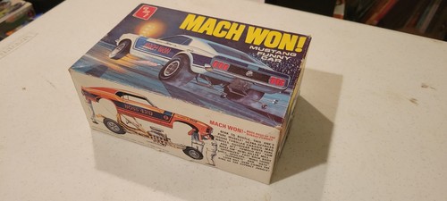 1969-70 FORD MUSTANG MACH WON BOSS 429 VINTAGE AMT MODEL KIT SEALED-BAG ...