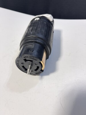Hubbell 50-A-Twist-Lock 125/250V 3P 4 Wire Female Plug CS-6364C Cord ...