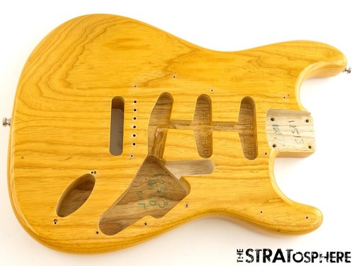 Fender Custom Shop Postmodern Stratocaster BODY Strat Natural Ash 3 lbs ...