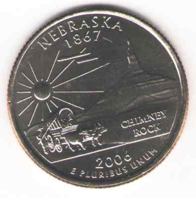 US. 2006-D. NE. Nebraska Statehood (1867) Quarter. Uncirculated. | eBay
