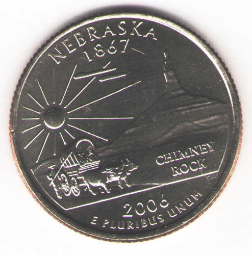 US. 2006-D. NE. Nebraska Statehood (1867) Quarter. Uncirculated. | eBay