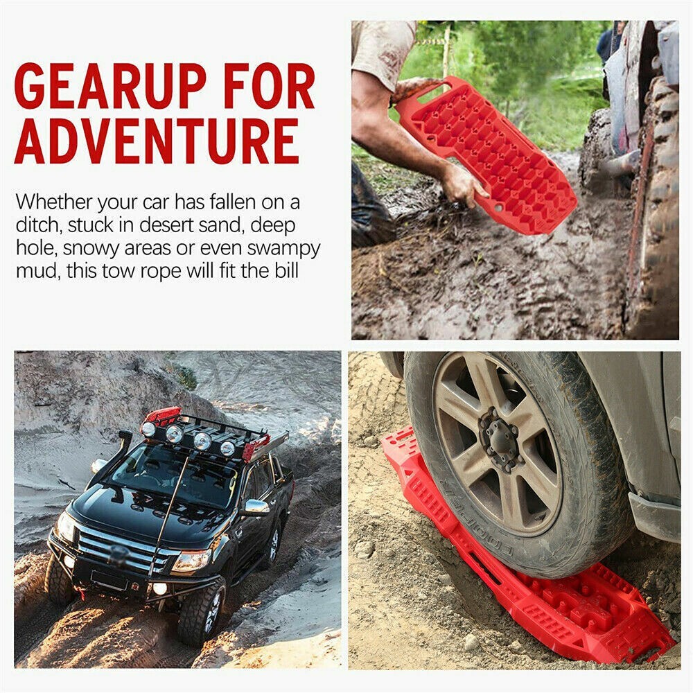 Vehicle Recovery Board Traction Track Mat Mud Tyre Ladder for Off-Road ...