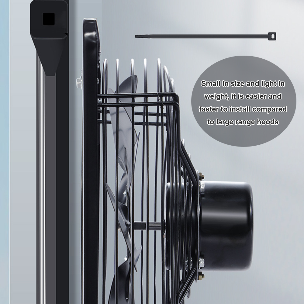 12 inch Industrial Ventilation Extractor Metal Plate Fan Axial ...