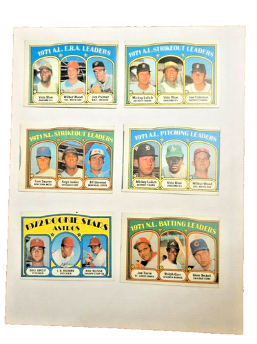 1970 Baseball Cards Very rare error cards. | eBay