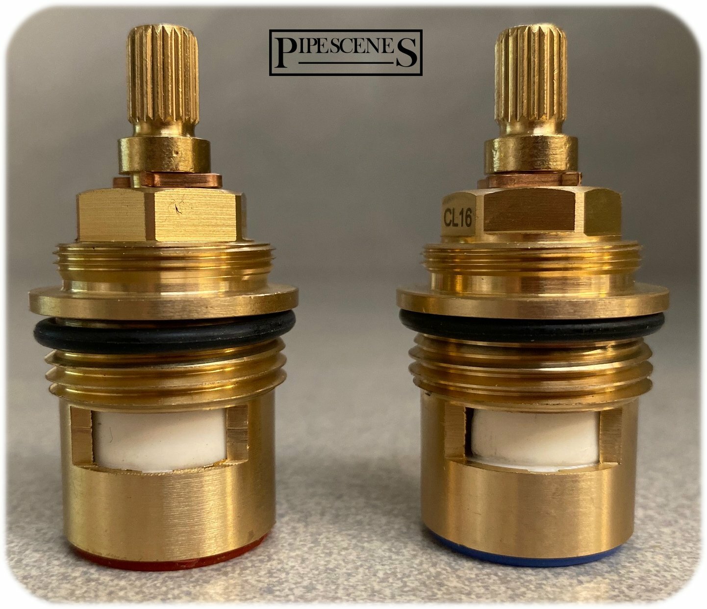 3/4" Bath Tap CL16 / A2 Ceramic Disc Tap Cartridge Valves 20 Spline x 7 ...