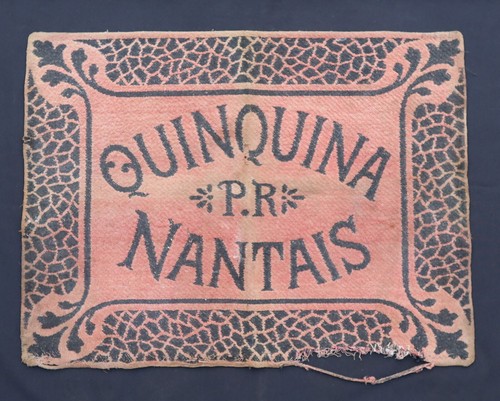 QUINQUINA NANTAIS advertising bar mat, Nantes bistro, condition as seen ...