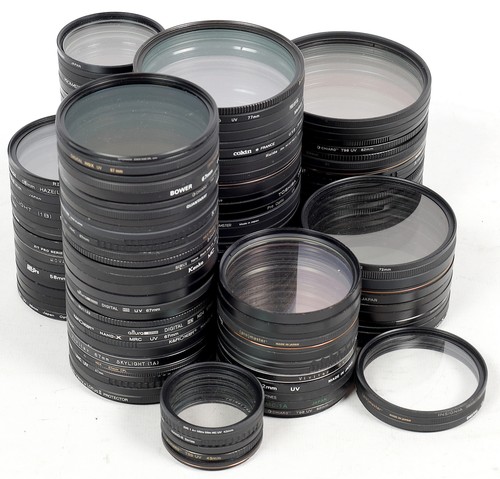 Lot of 150 Assorted Lens Filters of Various Sizes (Untested) | eBay