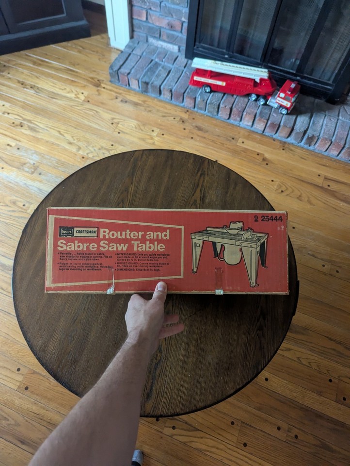 Vintage Craftsman Bench Top Router & Sabre Saw Table, 925444 - Circa ...