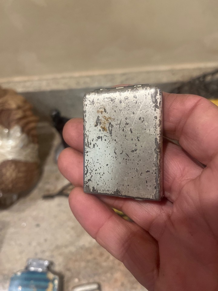 Group of antique/vintage smoking items lighters/match safes cigarette ...