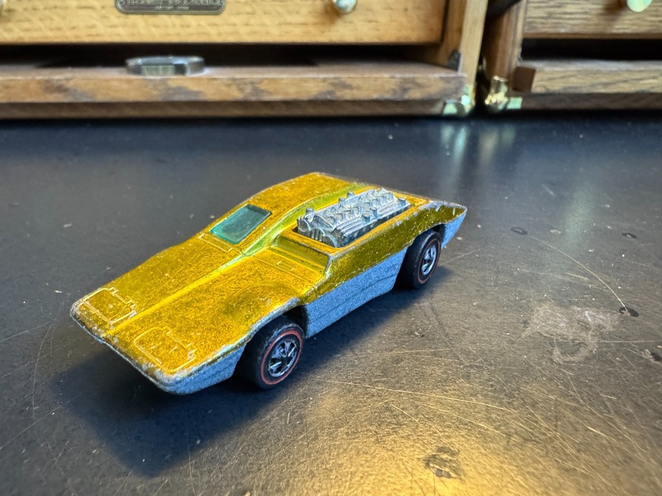 1972 Hot Wheels Redline Sidekick SPECTRA GOLD ALL ORIGINAL | eBay