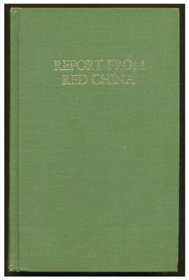 Report From Red China by Harrison Forman HB 1975 FW | eBay