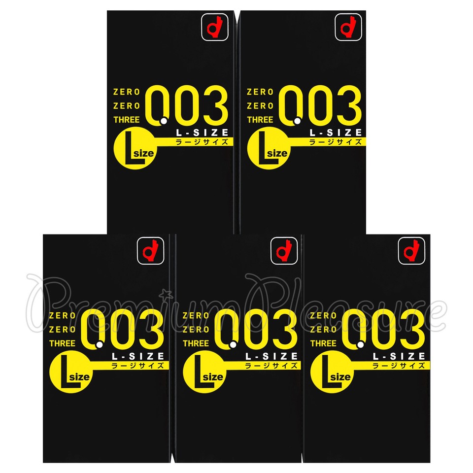 Okamoto 003 L-size condoms Zero Zero Three Larger Ultra thin 0.03mm ...