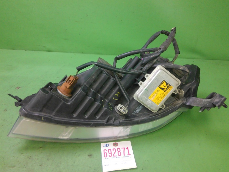 07-09 LINCOLN MKZ 06 ZEPHYR PASSENGER RIGHT HID XENON HEADLIGHT HEAD ...