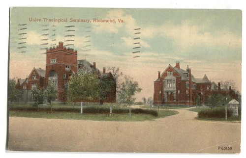 Postcard Union Theological Seminary Richmond VA | eBay