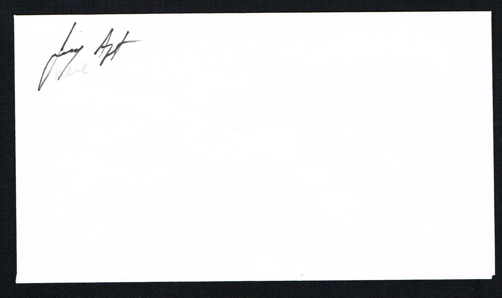 Jerome III "Jay" Apt signed autograph auto Envelope / Cover NASA ...