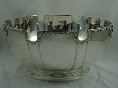 ASPREY & CO sterling silver `MONTEITH` ROSE BOWL, 1965, 1218gm | eBay