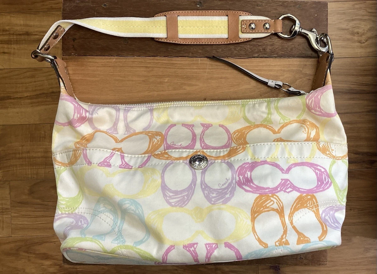 Pastel Colors Mini Coach Purse