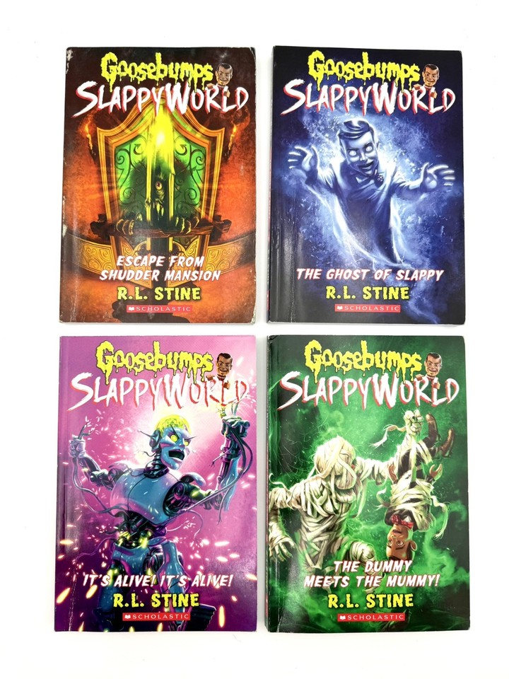 Mixed Lot Of 22 GOOSEBUMPS Book Paperback RL Stine Slappy World Books ...