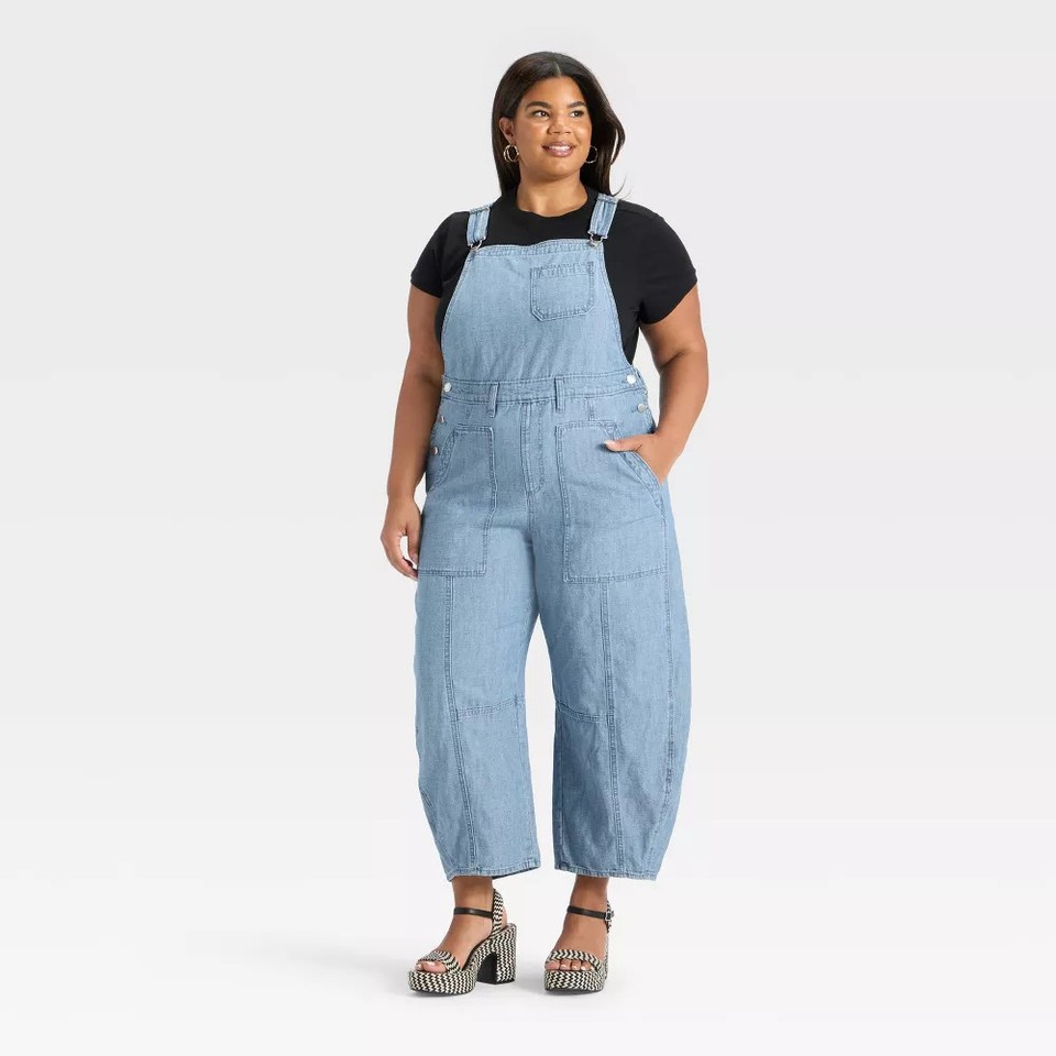 Women's Denim Utility Overalls - Universal Thread | eBay