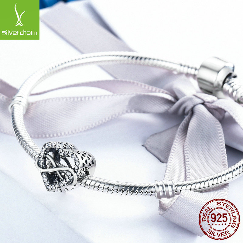 Fit Original Bracelet Authentic 925 Sterling Solid Endless Love ...